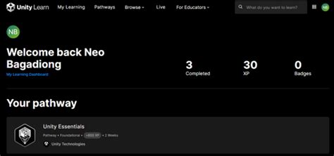 getting started in game development with unity by neo bagadiong medium