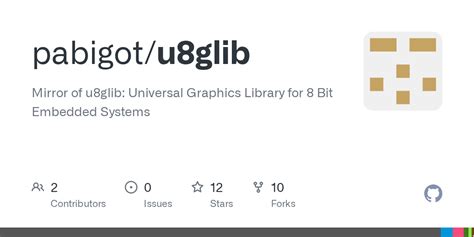 Github Pabigotu8glib Mirror Of U8glib Universal Graphics Library