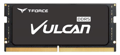 CDRLabs Com TEAMGROUP Launches T FORCE VULCAN SO DIMM DDR Memory For Gaming Laptops News