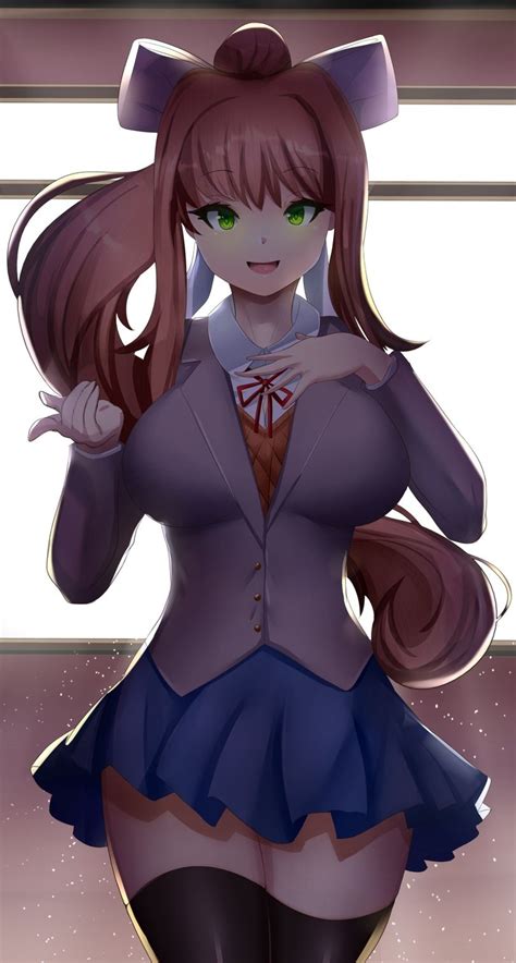 Pin De Nastpaper En El Doki Doki Literature Club Chica Anime Chicas