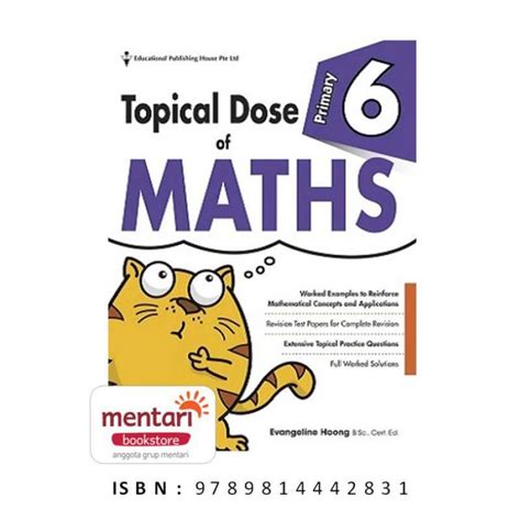 Promo Topical Dose Of Math Primary Buku Latihan Matematika Sd Buku 6 Diskon 27 Di Seller