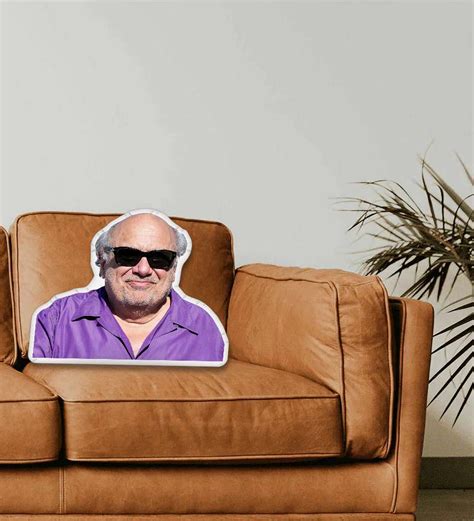 Danny Devito Custom Shaped Pillow Celebrity Face Pillow Etsy