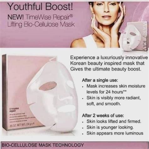 Timewise Repair Lifting Bio Cellulose Mask MaryK Ready Stock Original Shopee Malaysia