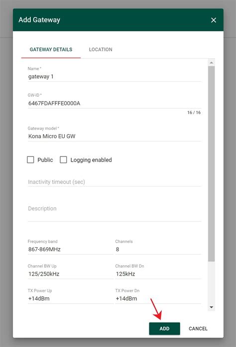 Gateway Setup And Configuration Documentation Beta