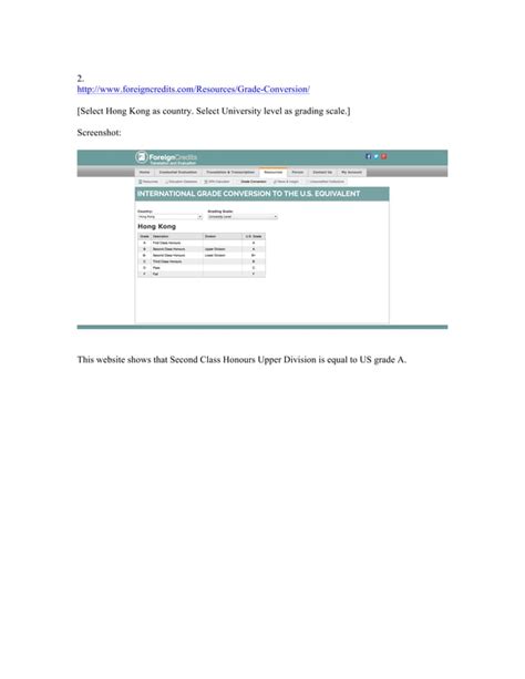 Overall Grade Conversion Pdf Undergraduate Education College