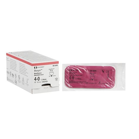 Suture Biosyn 40 13mm Sm5690 Box12 Mcfarlane Medical