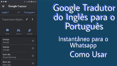 Tradutor De Português Para Inglês Britânico E Americano LIBRAIN