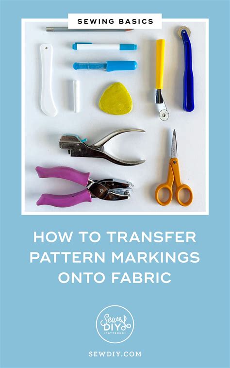 How To Make Pattern Markings On Fabric At Sally Seim Blog