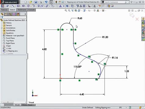fully defining sketches in solidworks