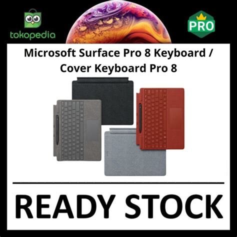 Jual Expertbrand Microsoft Surface Pro 8 Keyboard Cover Keyboard