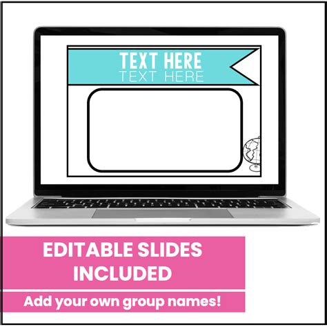 Center Rotation Chart Editable Literacy Centers Colorful Travel Theme Decor Shop Sweet