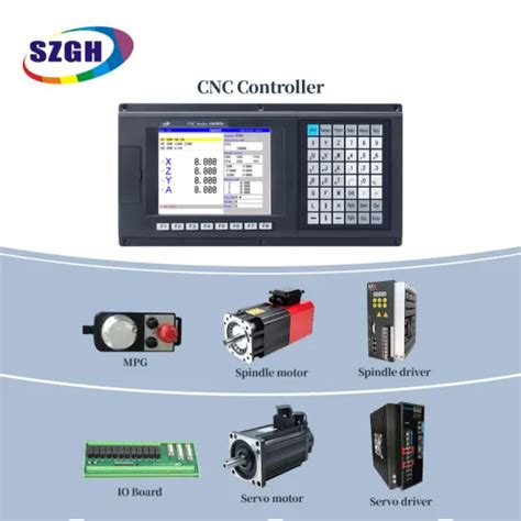 Low Cost Good Performance 4 Axis Milling Cnc Controller For Milling Center Support Plc Atc 4
