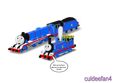 Thomas Teases Gordon By Culdeefan4 On Deviantart
