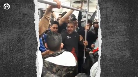 VIDEO Agresión en Metro CDMX detienen a hombre que acosó a mujer e