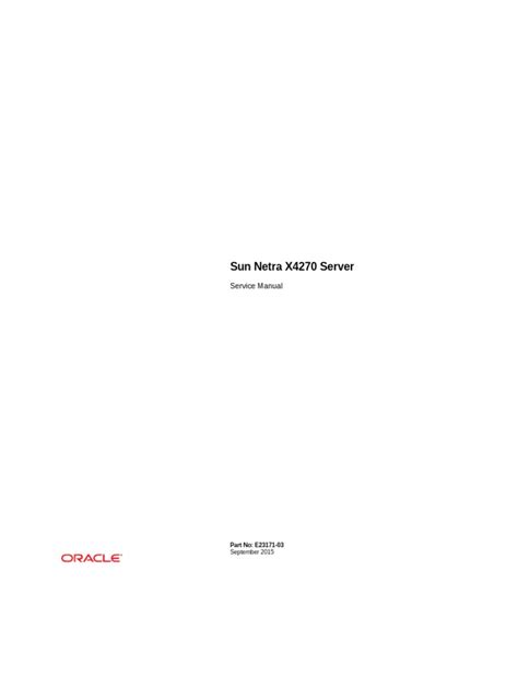 sun netra x4270 service manual pdf bios software