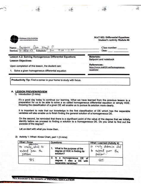 Mat 052 Lesson 6 Pdf