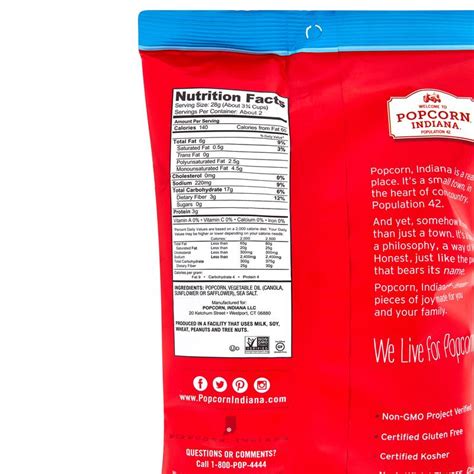Popcorn Indiana Sea Salt 21oz Delivered In As Fast As 15 Minutes