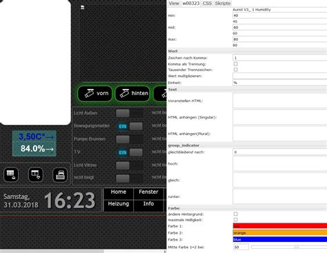 Gelöst Widget Value And Indicator