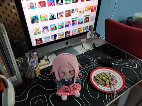 Gaming And Macha Cake R Fumofumo