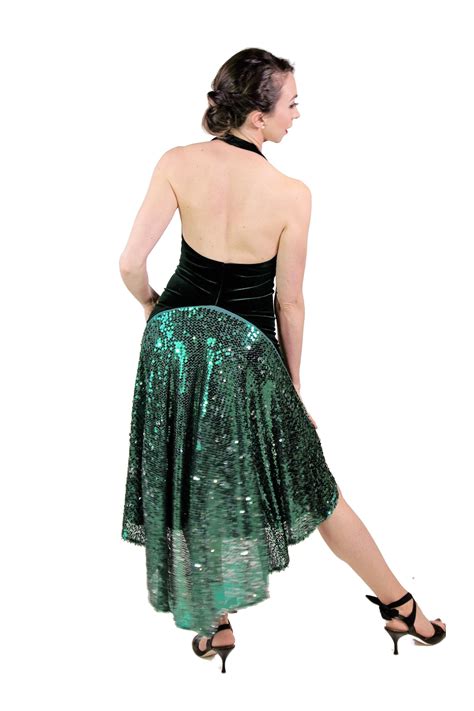 Velvet And Sequin Tango Dress By Atelier Vertex Tangodress