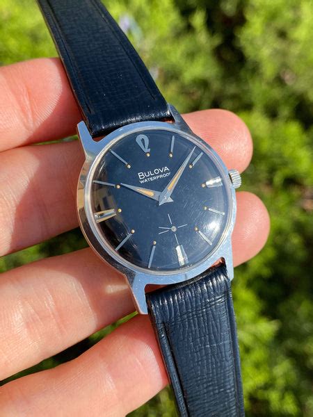 1965 Bulova Surf King Fw Cal 11 Al Watch Rare