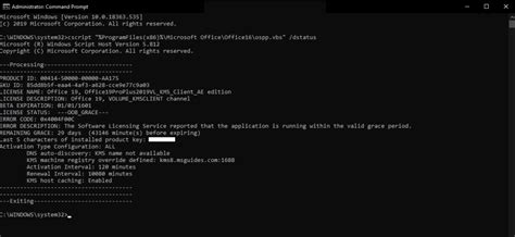 Manage Volume Activation Of Office Through Command Line Techlogist Net