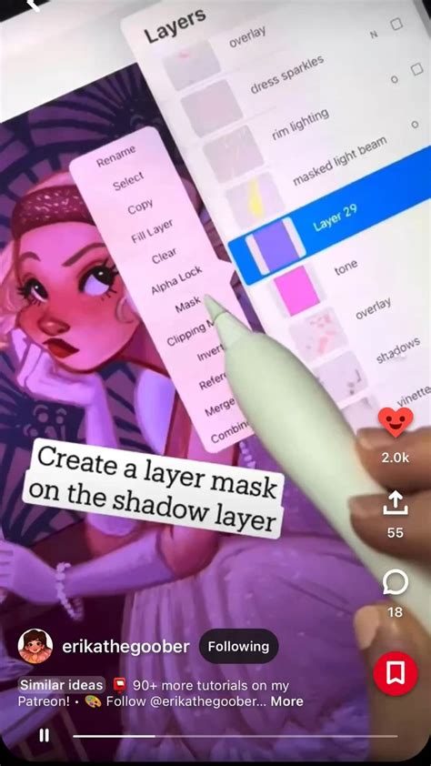 How To Procreate Tutorial For Shading And Lighting Digital Art