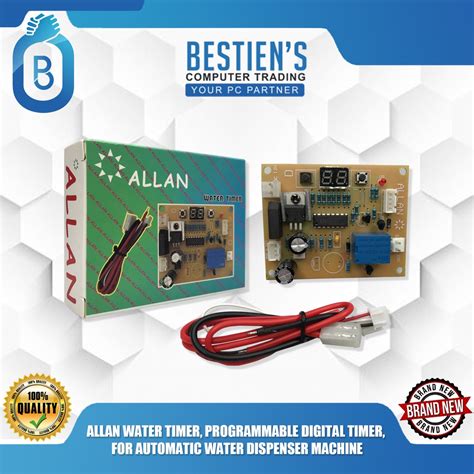 Allan Water Timer Programmable Digital Timer For Automatic Water Dispenser Machine Shopee