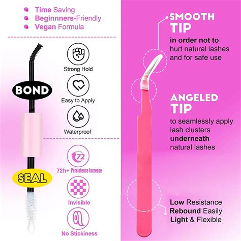 Cengzishu Doll Eye Lashes Diy Lash Extension Kit Mix Lash Lift Kit