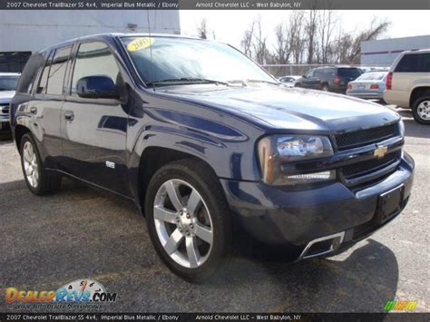 2007 Chevrolet Trailblazer Ss 4x4 Imperial Blue Metallic Ebony Photo
