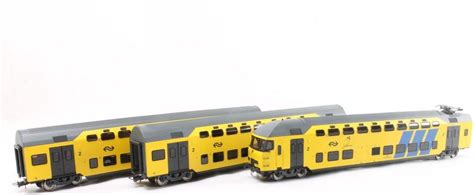 Rivarossi Set Van 3 Ns Ddm Dubbeldeksrijtuigen Schaal H0 Bol