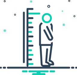 Height Vector Images Over