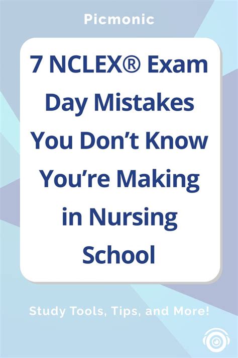 The Text 7 Nclex Exam Day Mistakes You Dont Know Youre Making In