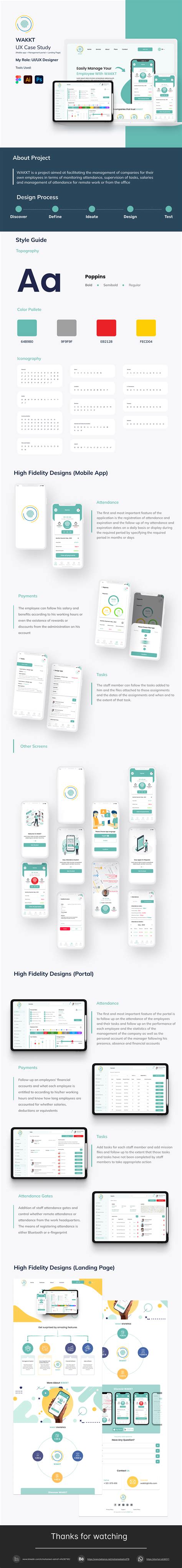 Wakkt Mobile App Portal Landing Behance