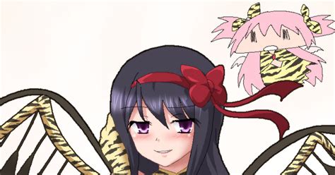 魔法少女まどかマギカ 悪魔ほむら 暫＠阪急と能勢電のイラスト Pixiv