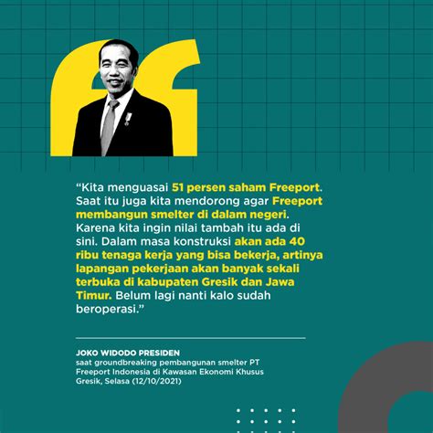 Smelter Freeport Jadi Harapan Baru Kawasan Ekonomi Khusus Di Gresik