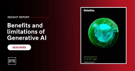 Ai Digital Library Deloitte Benefits And Limitations Of Generative Ai Cfte