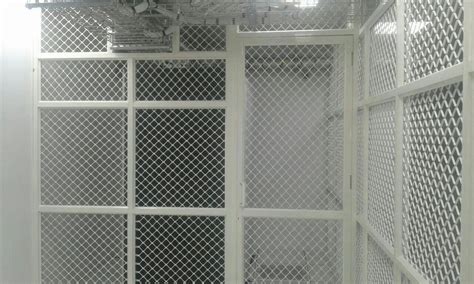 Sliding Aluminium Grill Partition For Commercial Thickness 1mm 3mm
