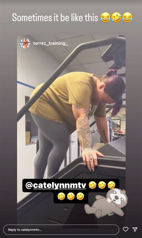 Teen Mom Catelynn Lowell Works Out In A Tight Top And Leggings After