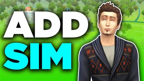 How To Add Another Sim To Your Household In Sims 4 2025 Youtube