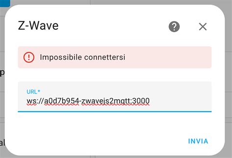 Unable To Connect To Ws Server Z Wave Home Assistant Community