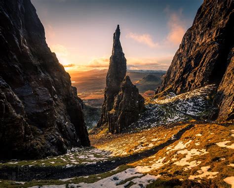 The Needle At The Quiraing Isle Of Skye Scotland England Ireland