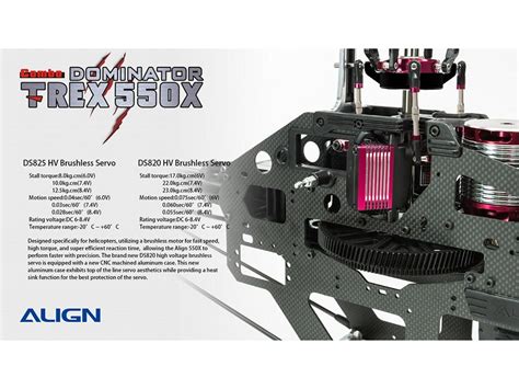 Align T Rex 550x Configurable Combo Rh55e19xt C Midland Helicopters