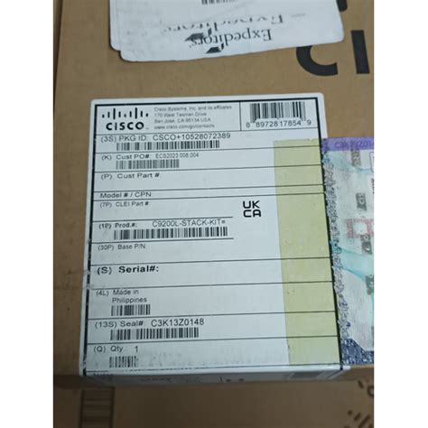 Jual Cisco C9200l Stack Kit Stack Module Jakarta Pusat Gudang