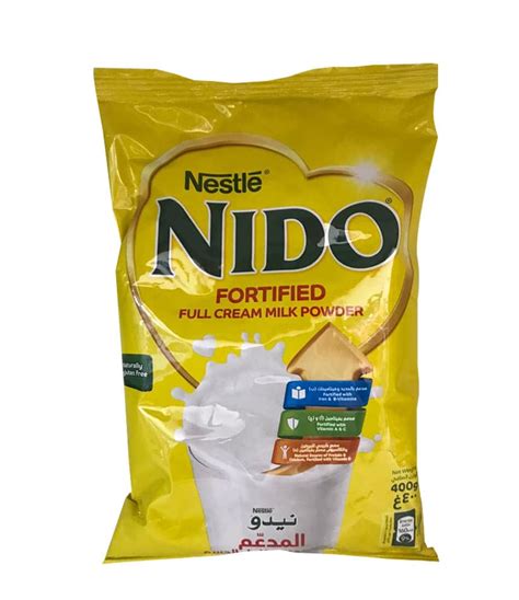 Nestle Nido Fortified Full Cream Milk Powder 400g Wasilonline