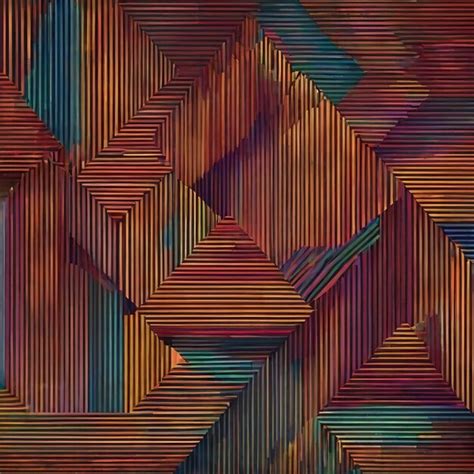 Premium Photo Abstract Geometric Background Featuring A Pattern Of Lines Creating A Visually