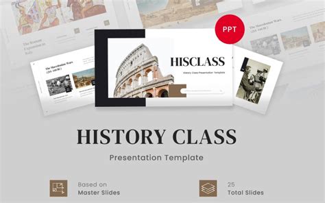 Hisclass Plantilla De Powerpoint Para Clase De Historia