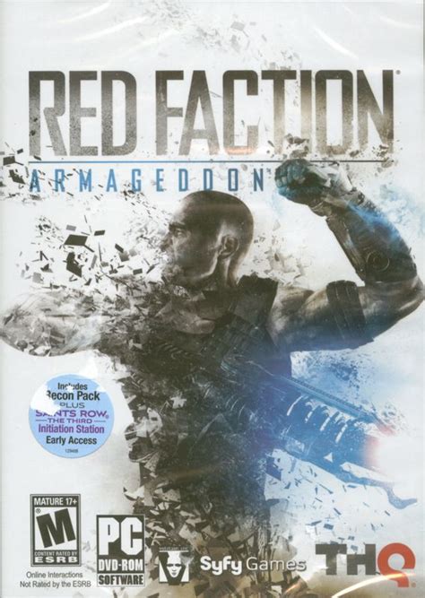 Red Faction Armageddon 2011 Box Cover Art Mobygames