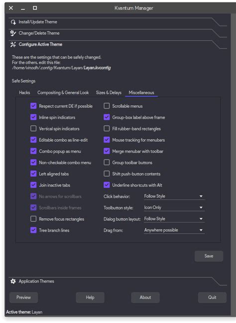 Issue With Kvantum Themes Not Working Properly On Right Edge Only Rkde