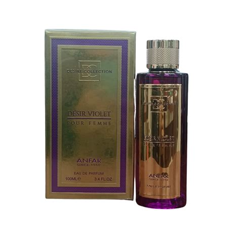 Perfume Anfar Desir Violet Pour Femme Edp 100ml Anfar Pariscl